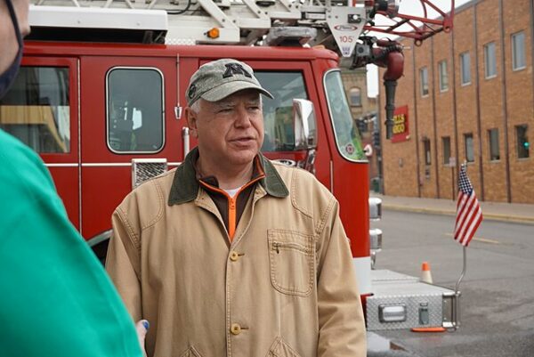 Tim Walz Involved In Car Crash - America's News Desk